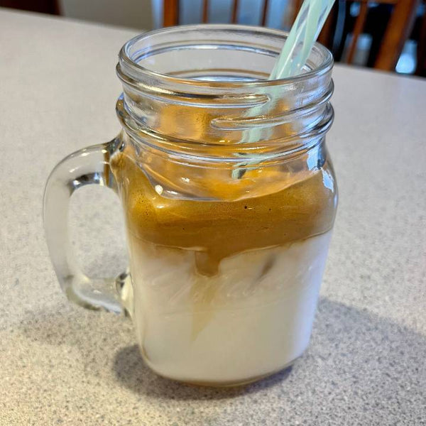 How to Make Caramel Whipped Coffee at Home! - Country Wyx